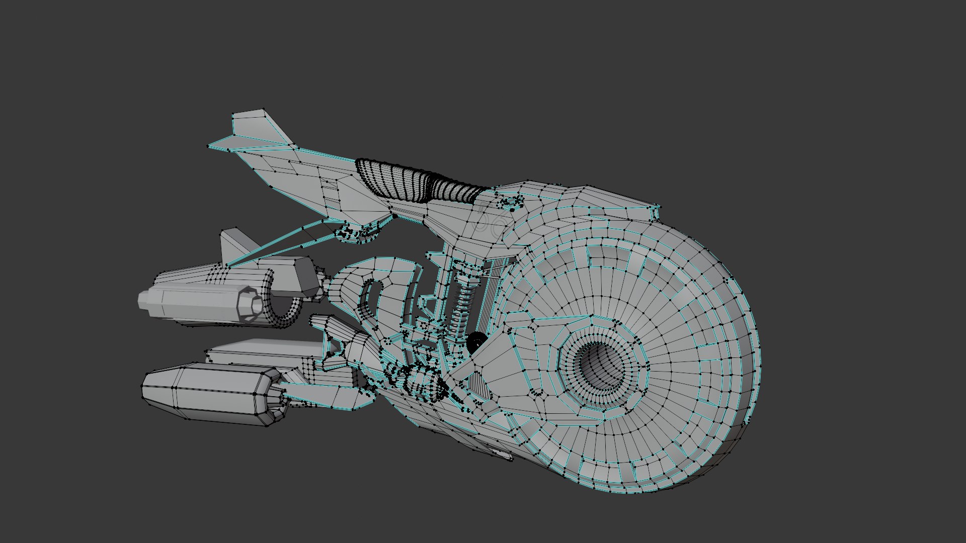 Hover Bike 3D Model - TurboSquid 2354606