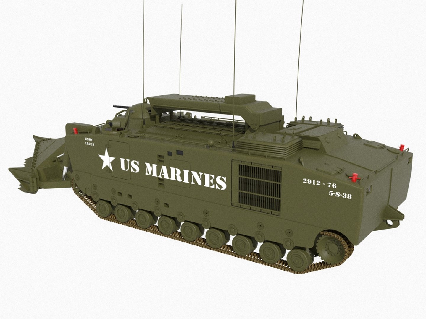 Tank Lvte-1 3D - TurboSquid 1517724