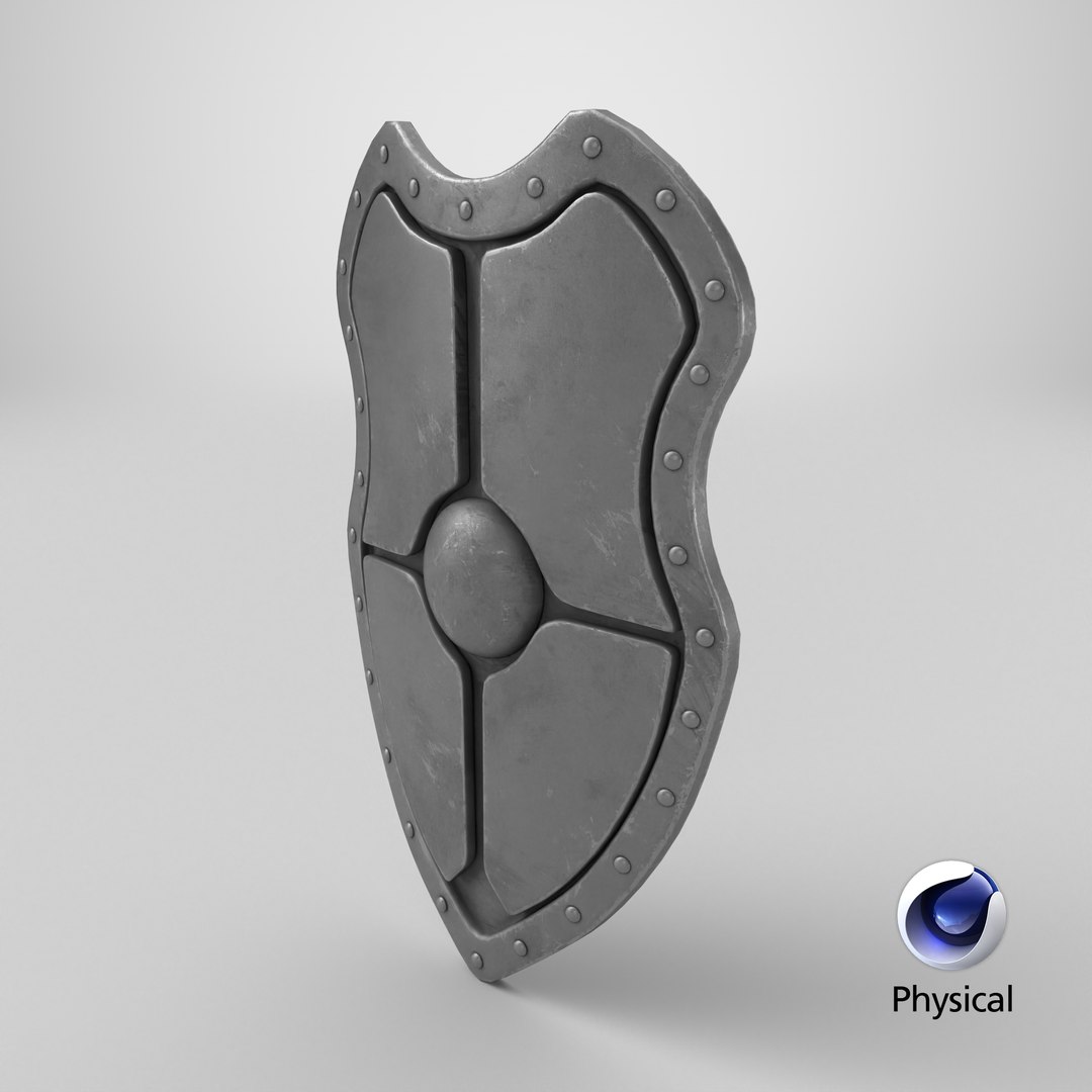 3D Model Shield 2 - TurboSquid 2137733