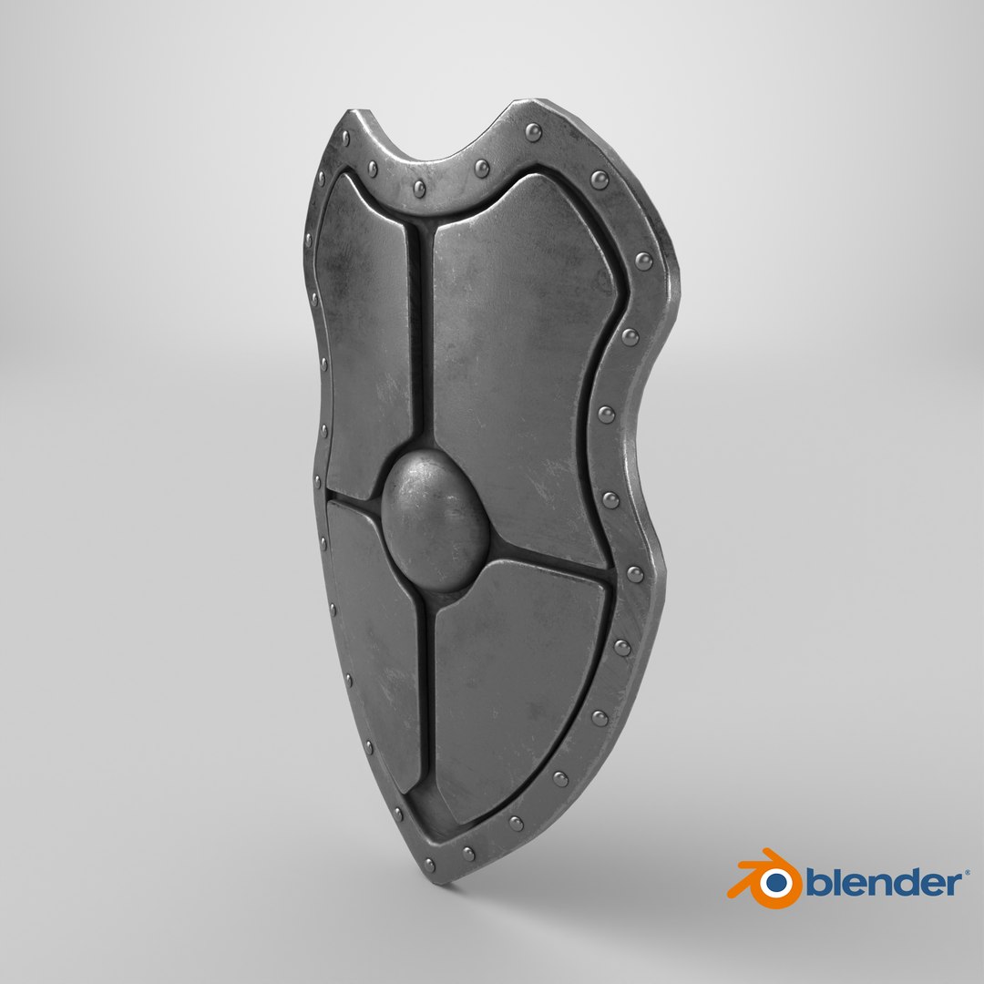 3D Model Shield 2 - TurboSquid 2137733