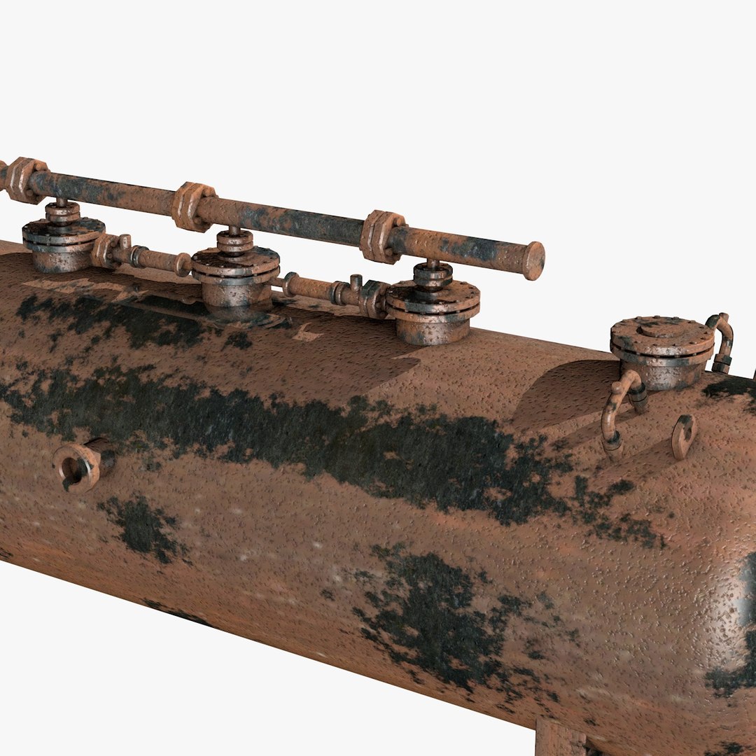 C4d Rusty Boiler