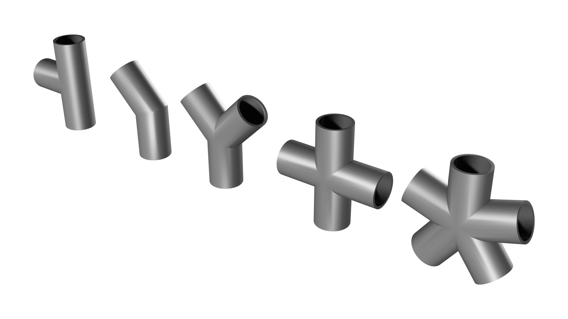 Pipe Joints 3D Model - TurboSquid 2069708