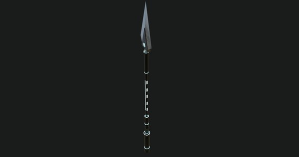 modelo 3d Fantasy Spear Glow Game Ready Unity PBR Unreal Engine V-Ray ...