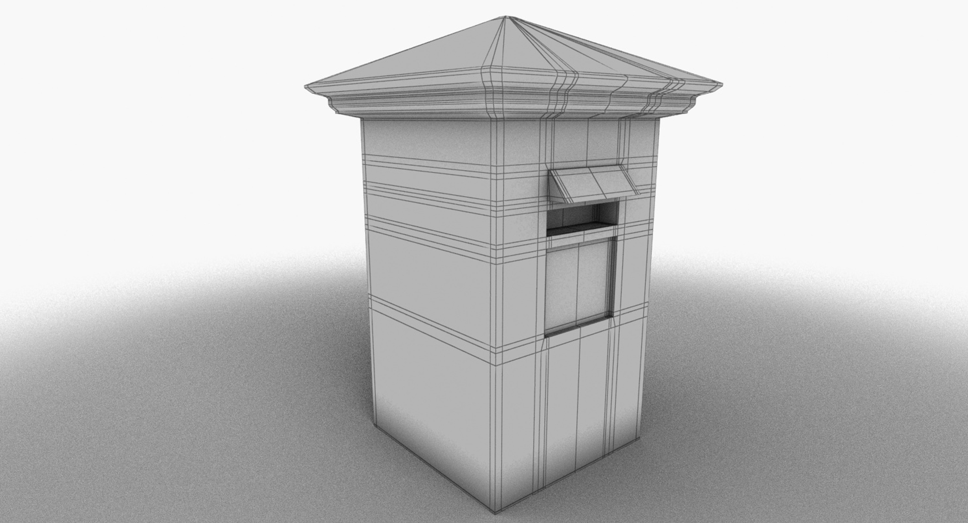 3D Model Mail Box - TurboSquid 1410216