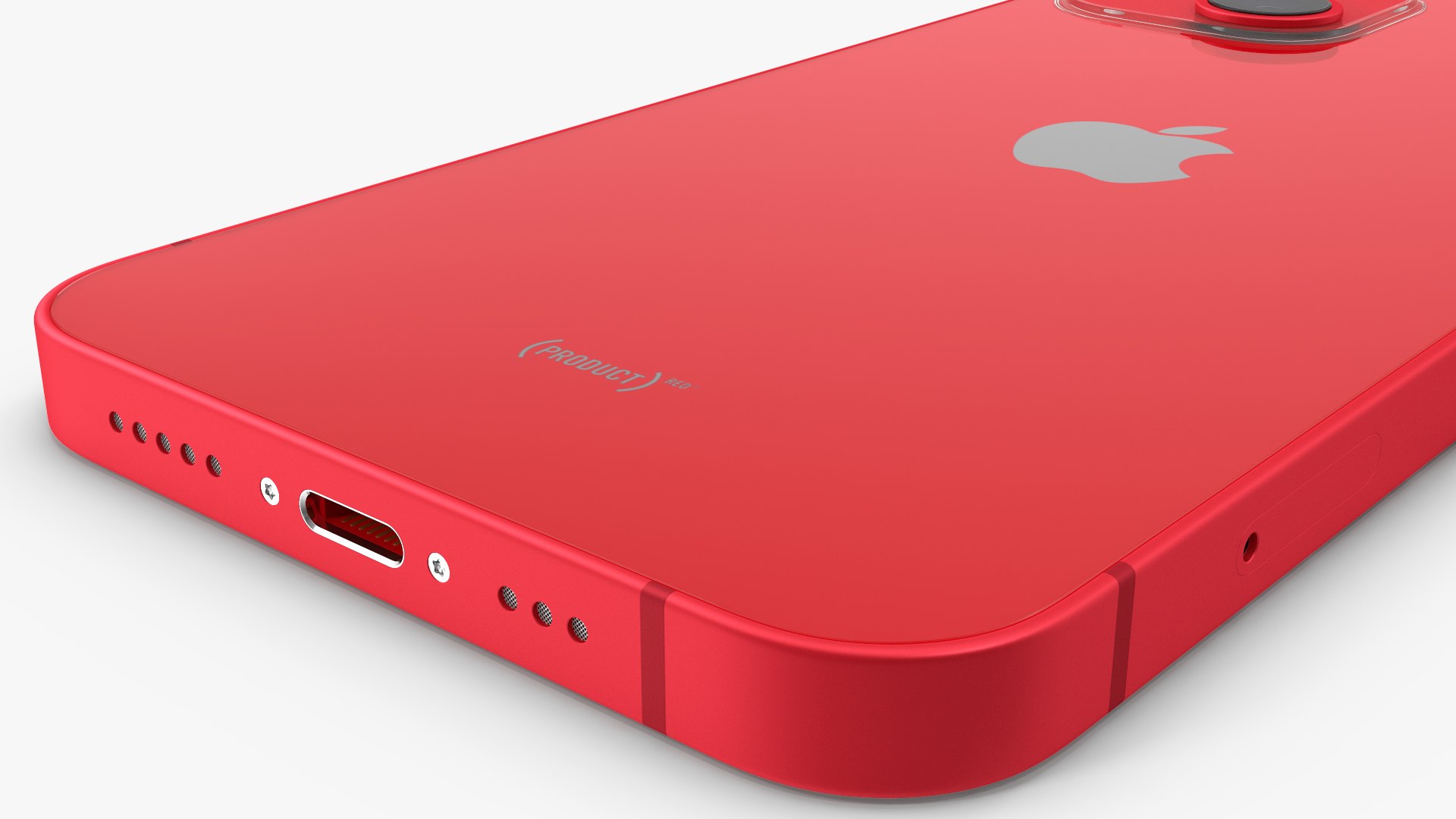 Red Apple IPhone 13 Model - TurboSquid 1827183