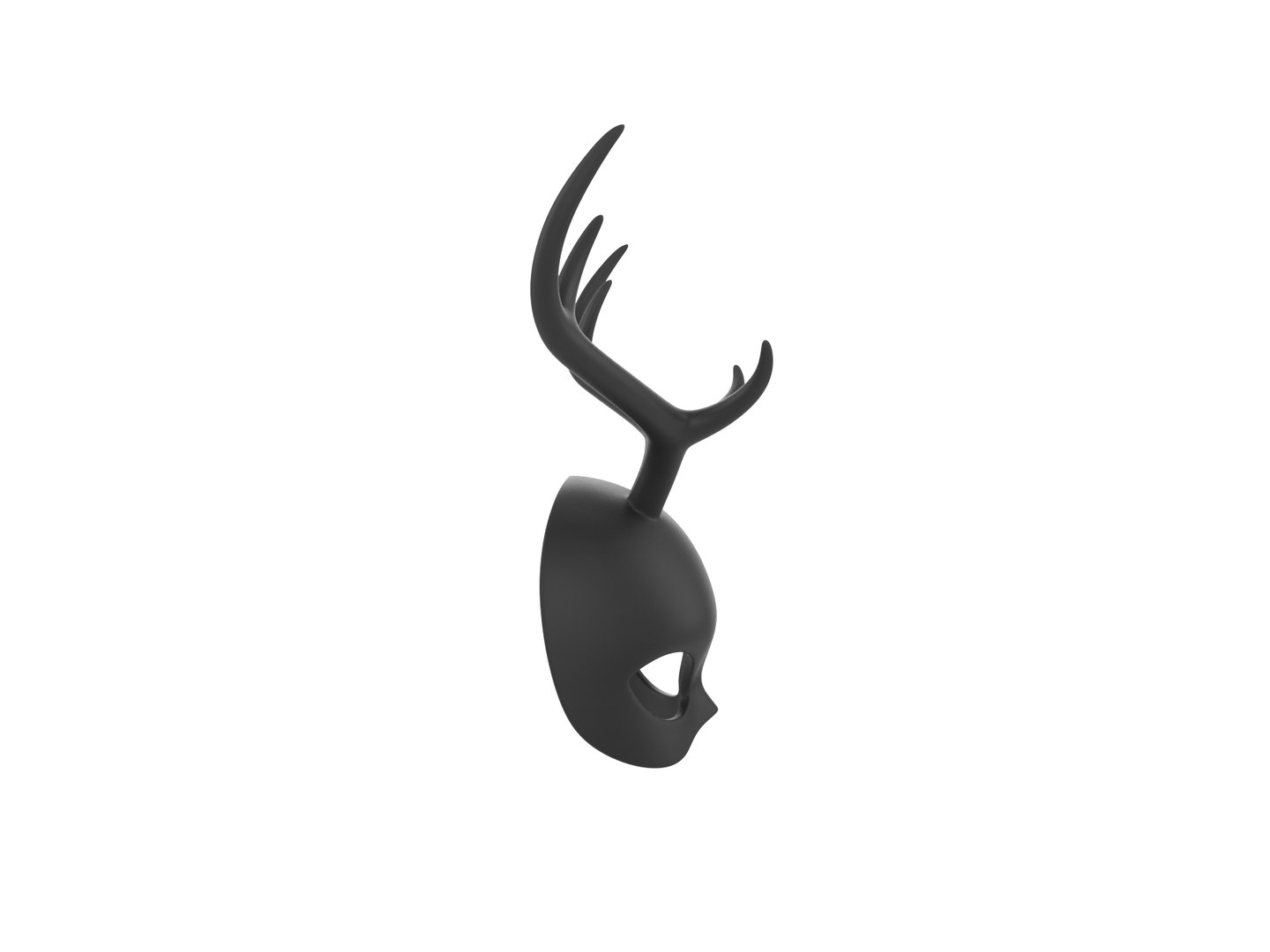 3D Prop114 Deer Mask Model - TurboSquid 1910687