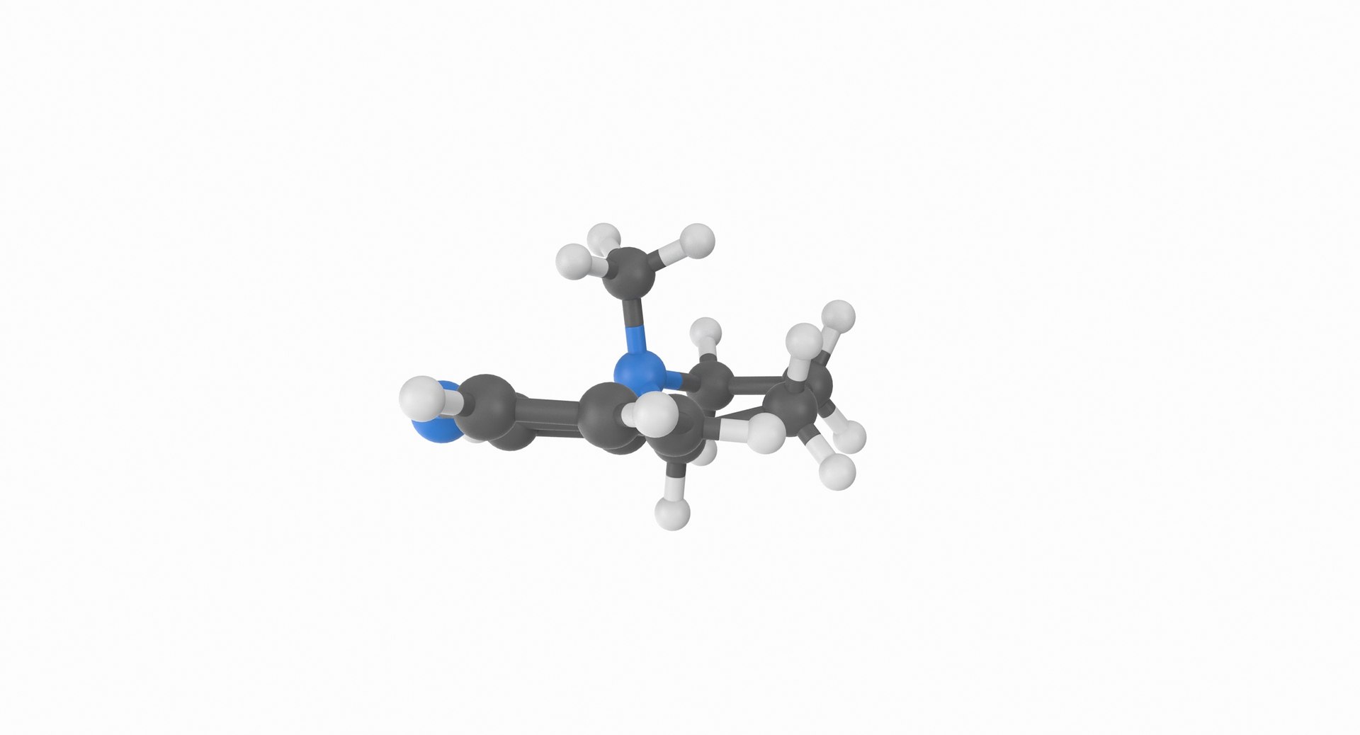 Nicotine Molecule 3D Model - TurboSquid 1474059