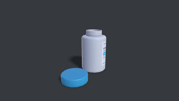 3D model Pills Hydrocontin - TurboSquid 1727125