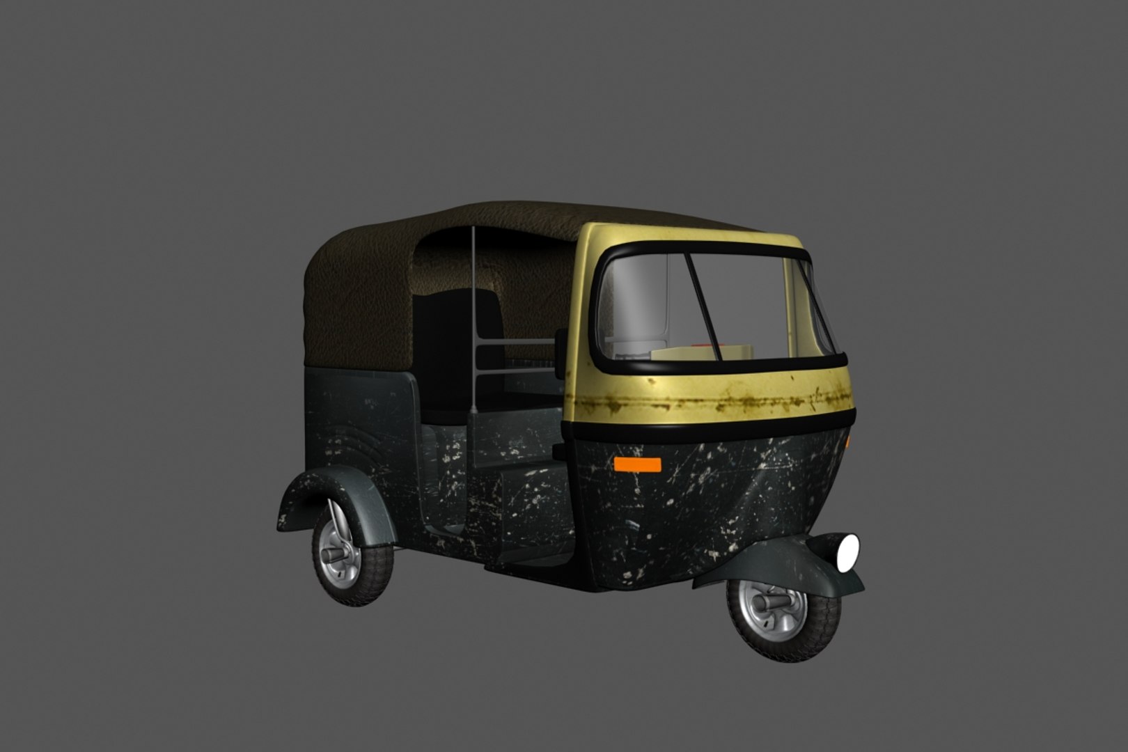 3d Car Toktok 3 Wheel
