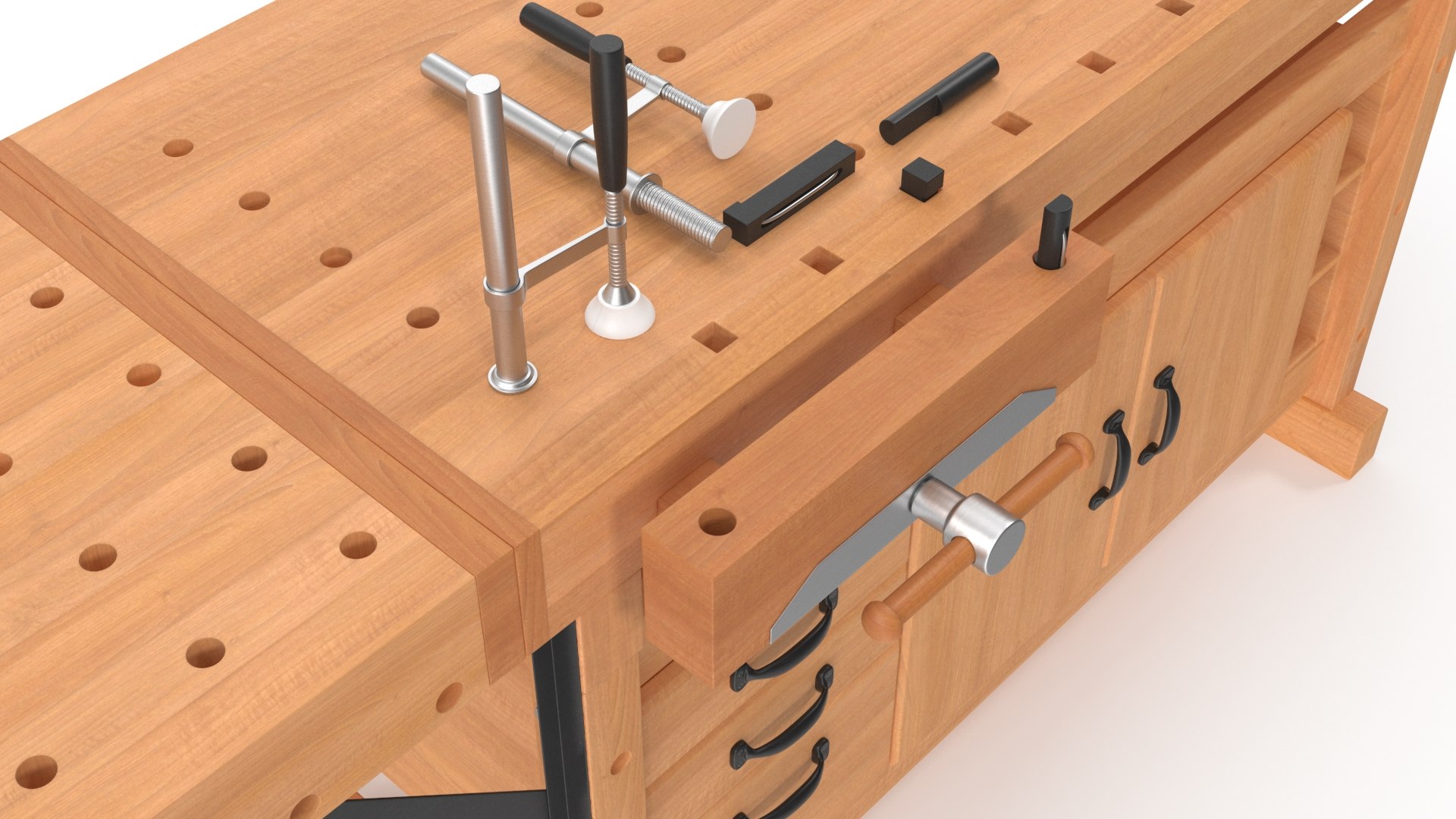 Workbench Large 3D Model - TurboSquid 1963024