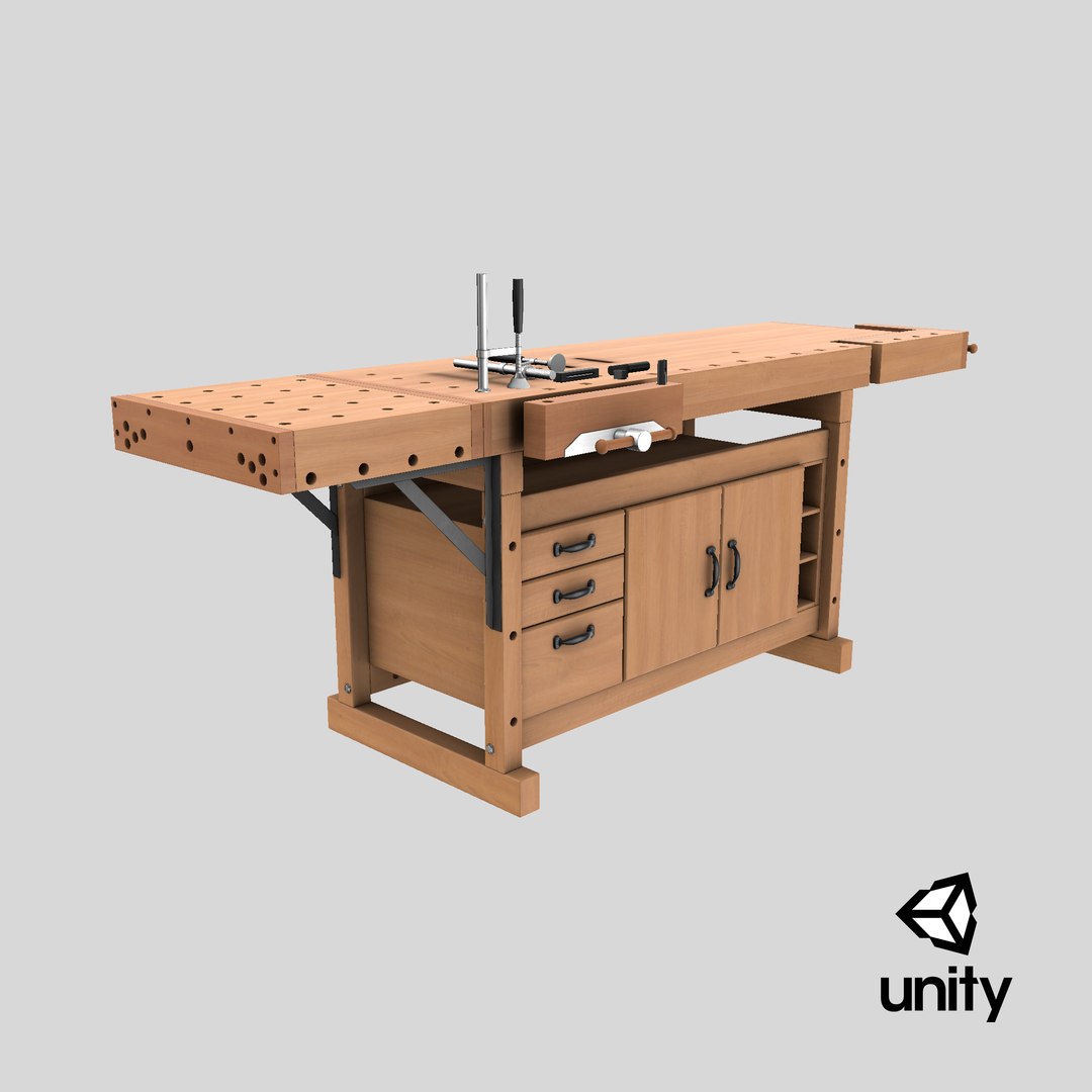 Workbench Large 3D Model - TurboSquid 1963024