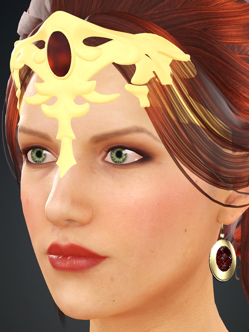 Realistic Rigged Priencess Girl Character 3D Model 3D - TurboSquid 2174475