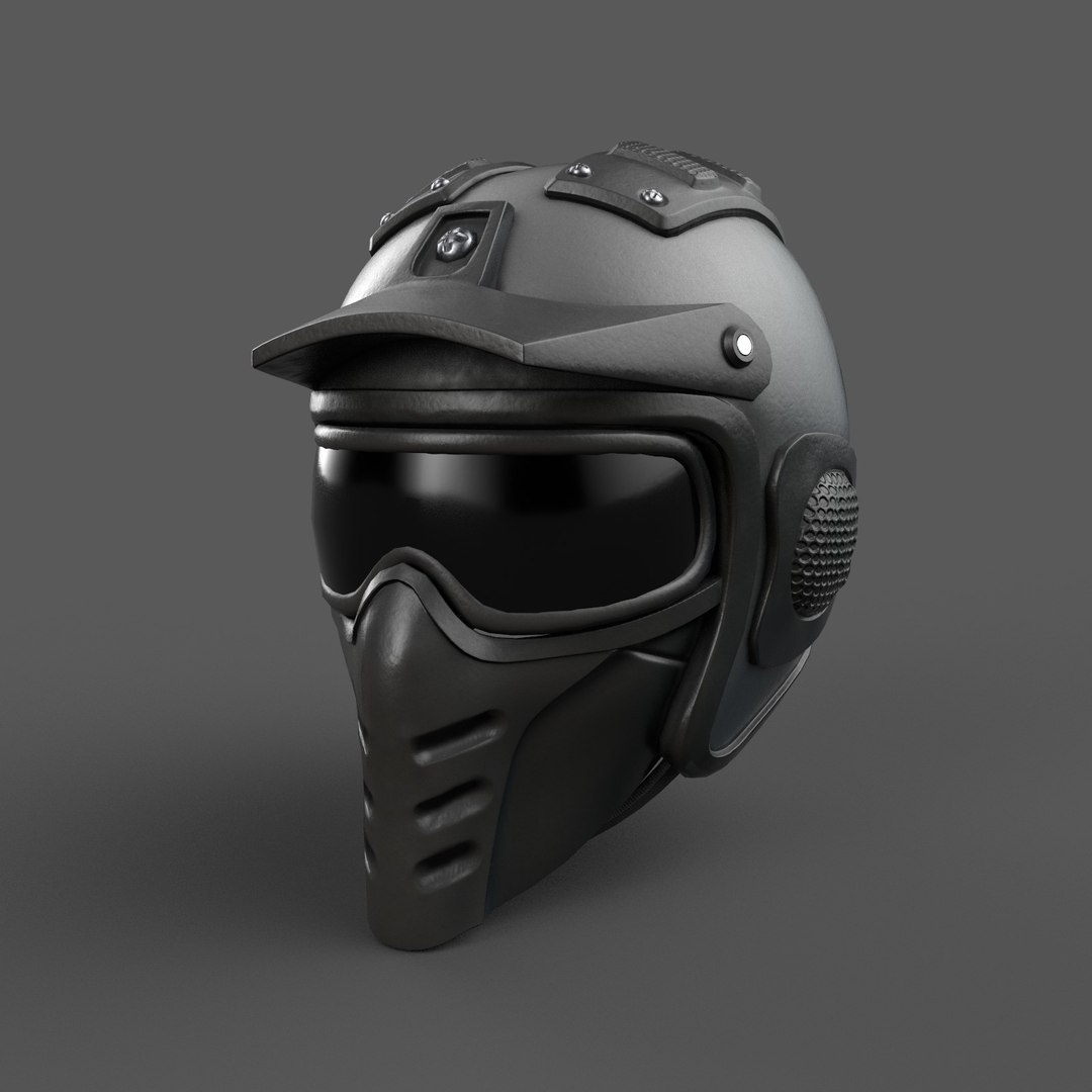 3D Model Helmet Sci Fi - TurboSquid 1476073