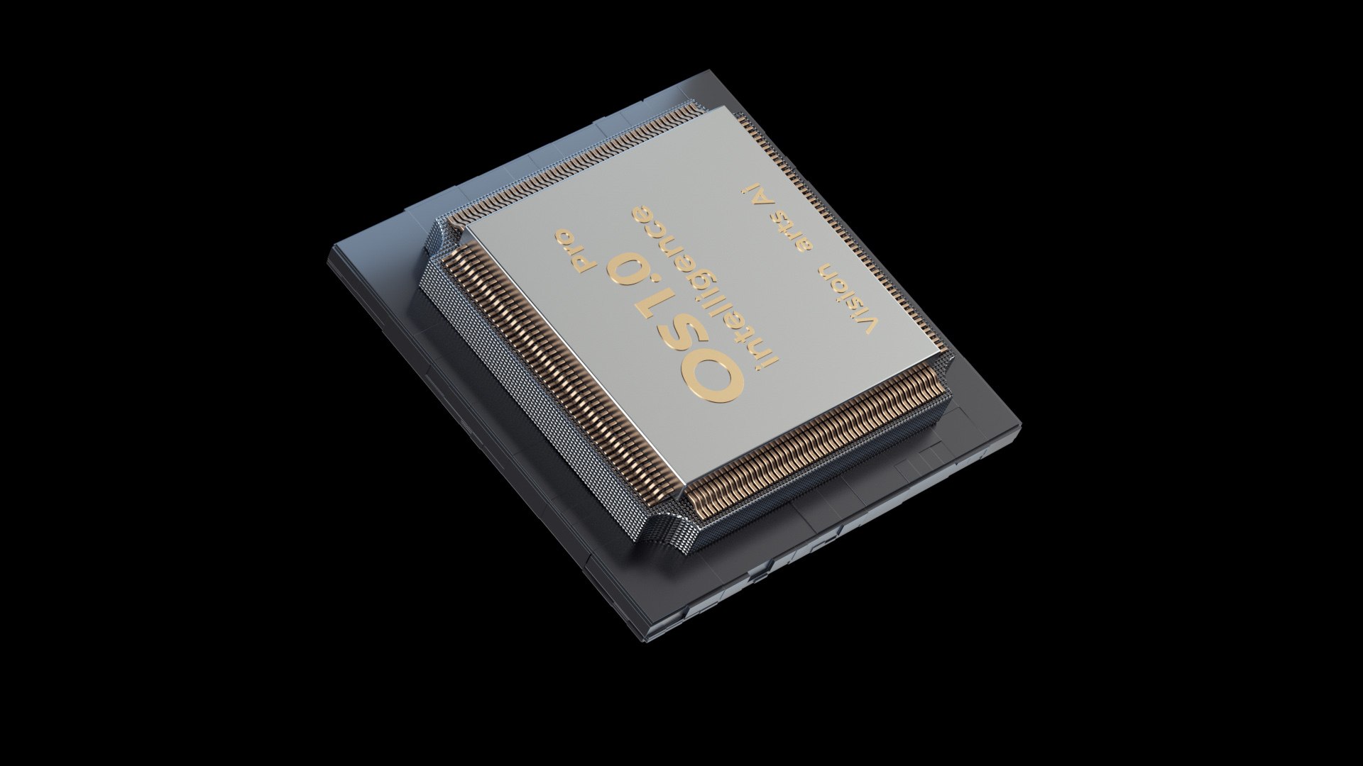 3D Digital Technology Chip Model - TurboSquid 2250924