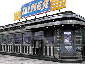 3D Diner Models - Browse & Download Formats - TurboSquid