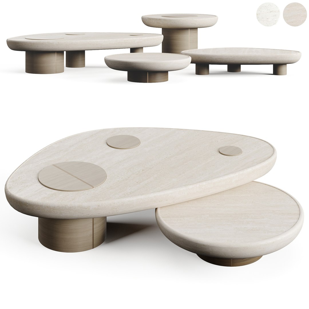 3D LuxLucia Casa PIERRE Coffee Table - TurboSquid 2095391