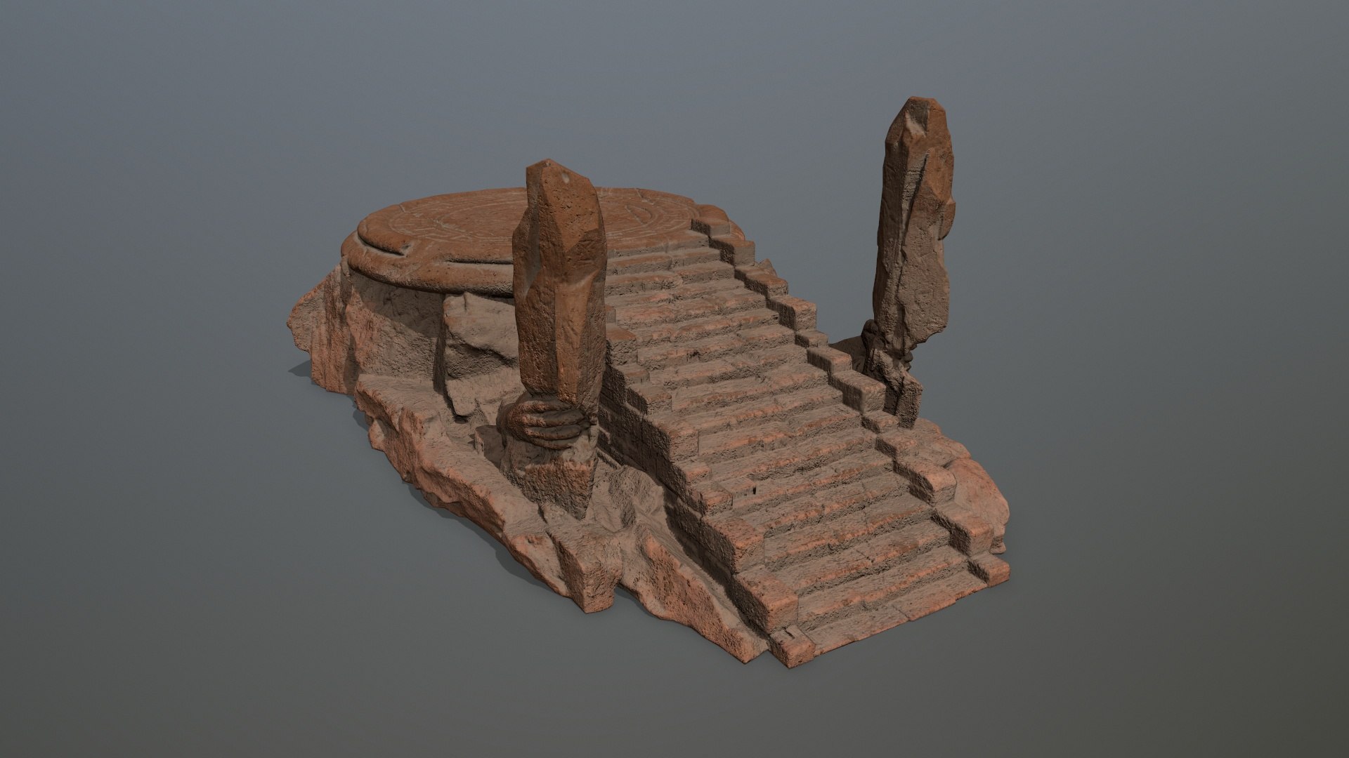 3D Temple - TurboSquid 2149082