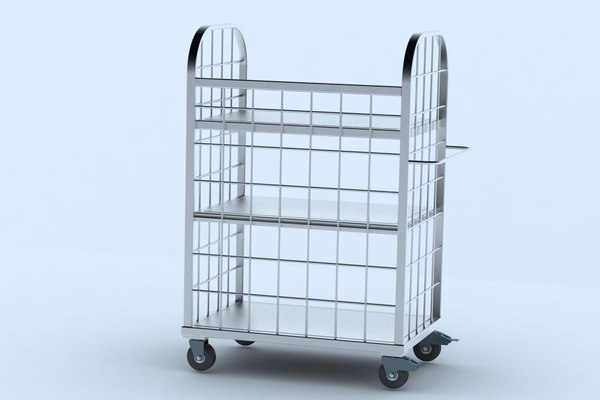 3d model transport cart