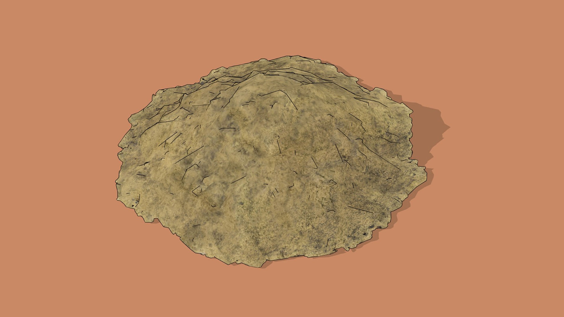 Feed Pile 3D Model - TurboSquid 2413747