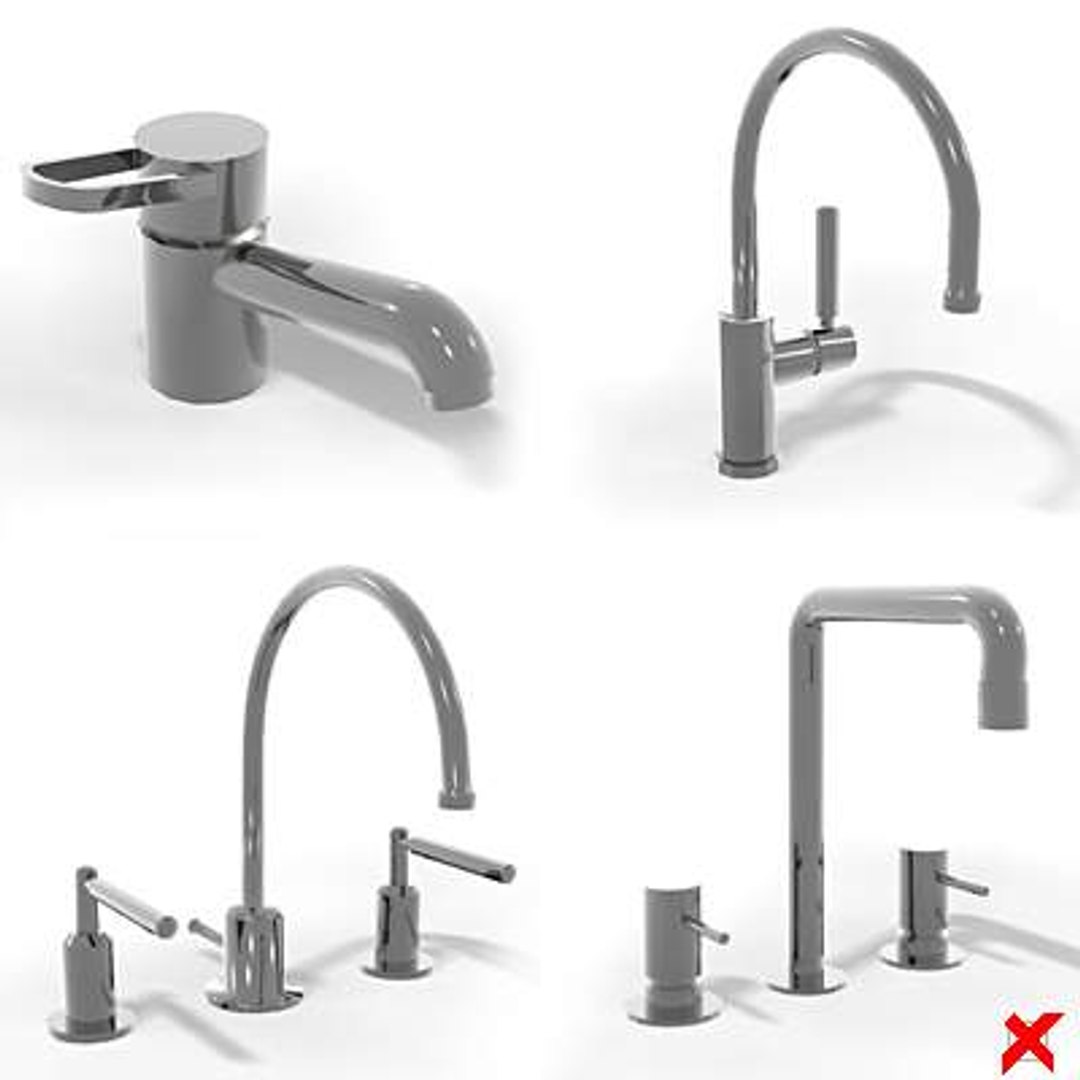 3d Model Faucet Tap