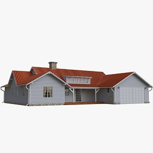 Ranch House 3D Models for Download | TurboSquid