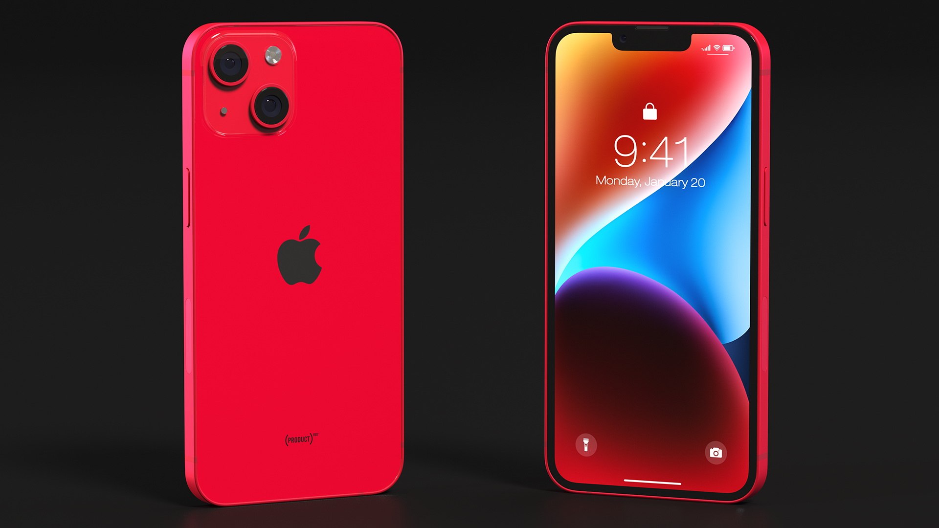 Apple IPhone 14 Red 3D - TurboSquid 1980614