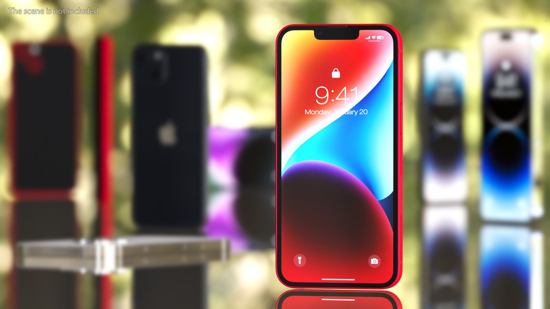 Apple IPhone 14 Red 3D - TurboSquid 1980614