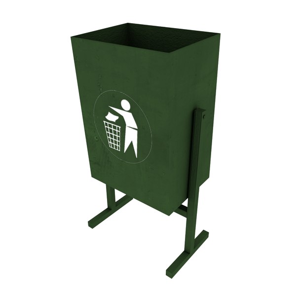 Free 3D Trash-Can Models | TurboSquid