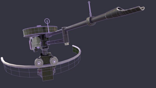 3D vickers k machine gun model - TurboSquid 1591640