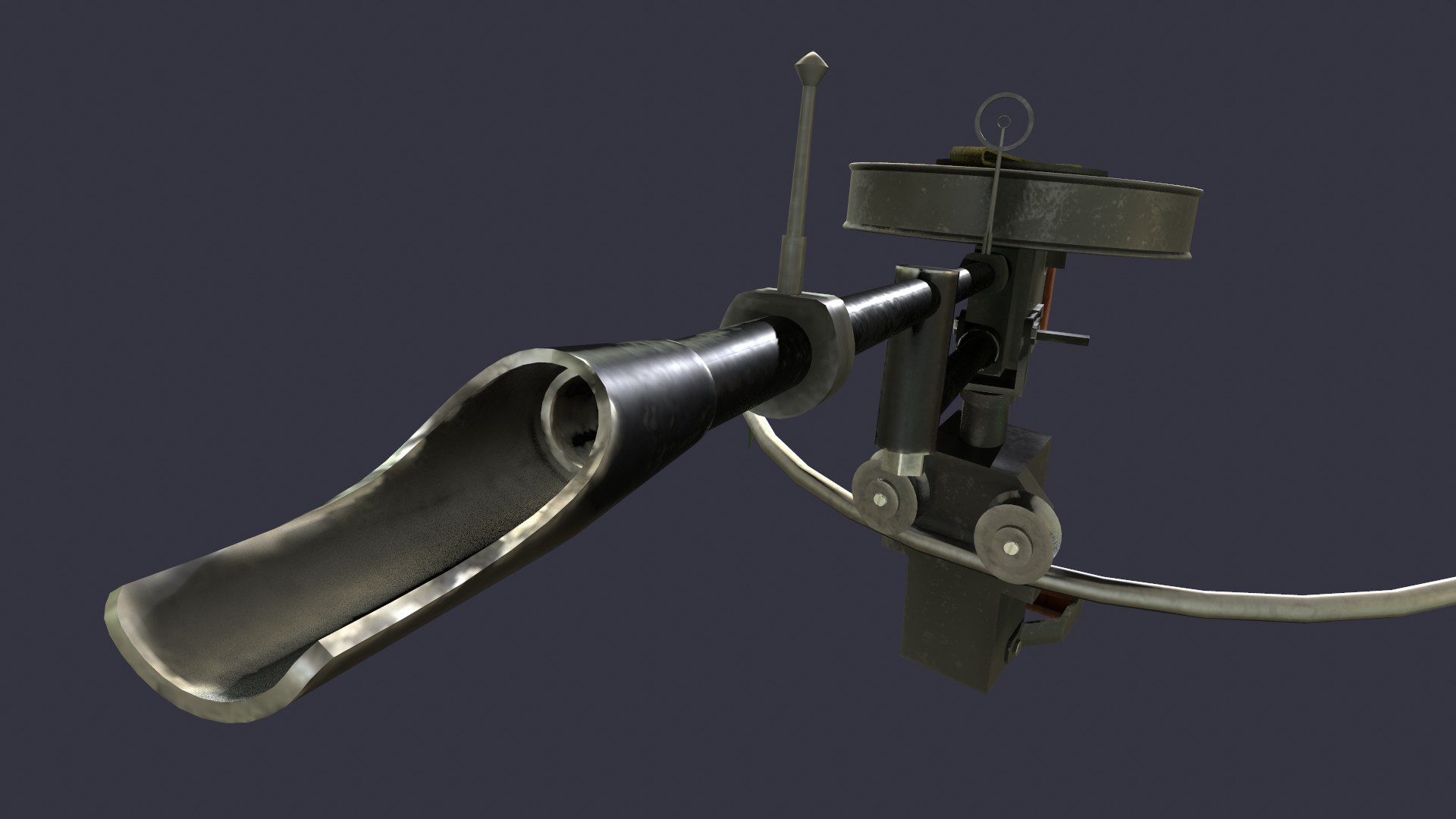 3D Vickers K Machine Gun Model - TurboSquid 1591640