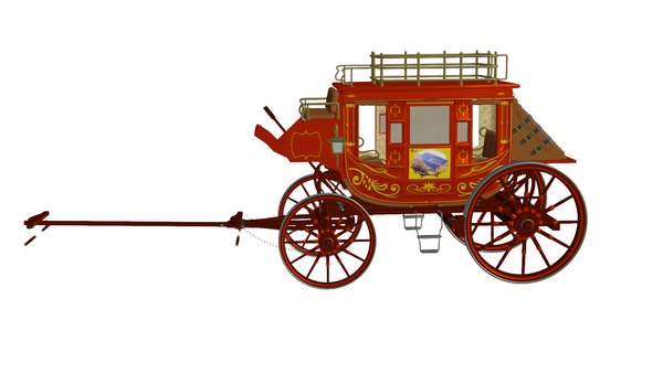 3D Stagecoach Models | TurboSquid