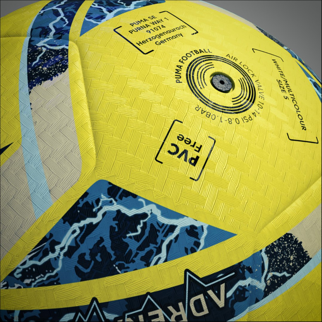 Ball Soccer Puma 3D Model - TurboSquid 1624805