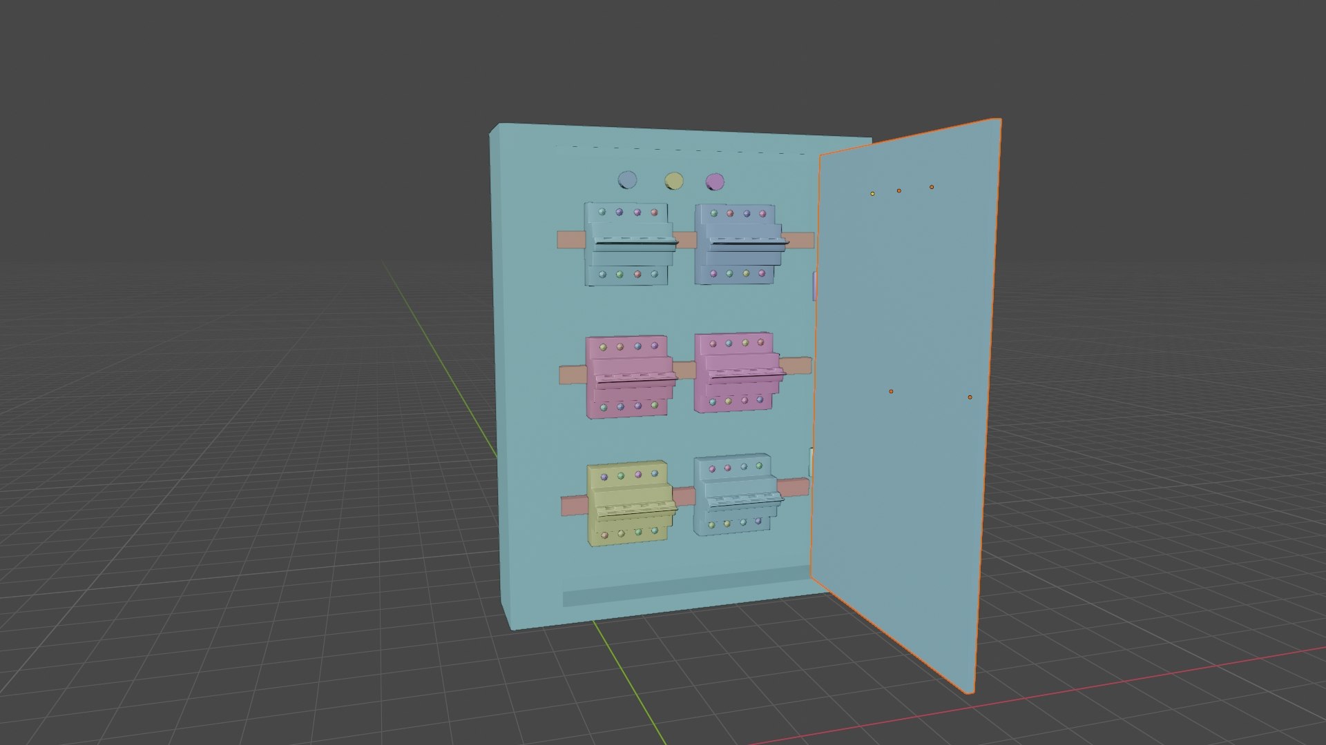 Electrical Panel Boxes 3D Model - TurboSquid 2434416