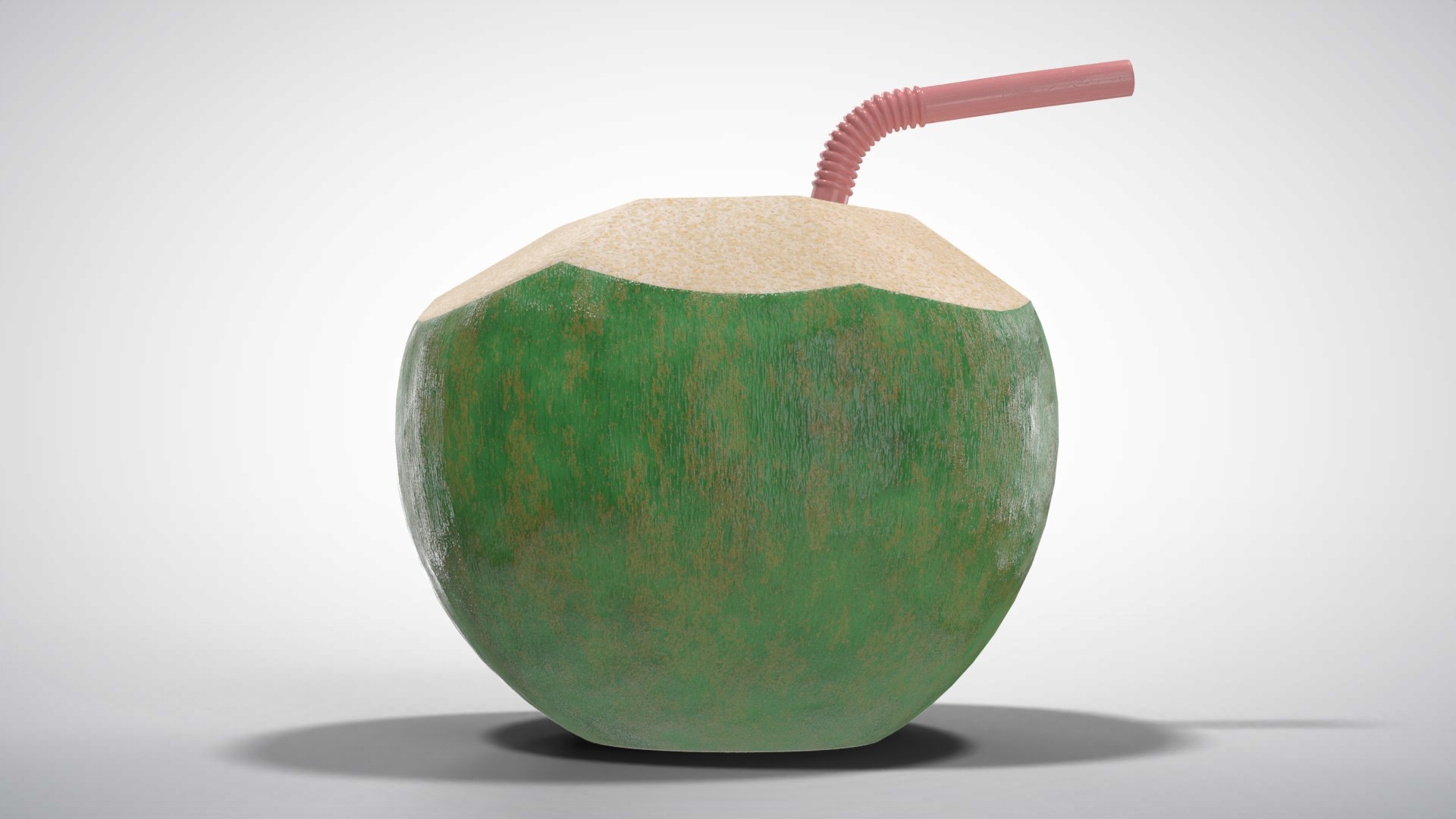 Young Coconut PBR 3D Model - TurboSquid 2309071