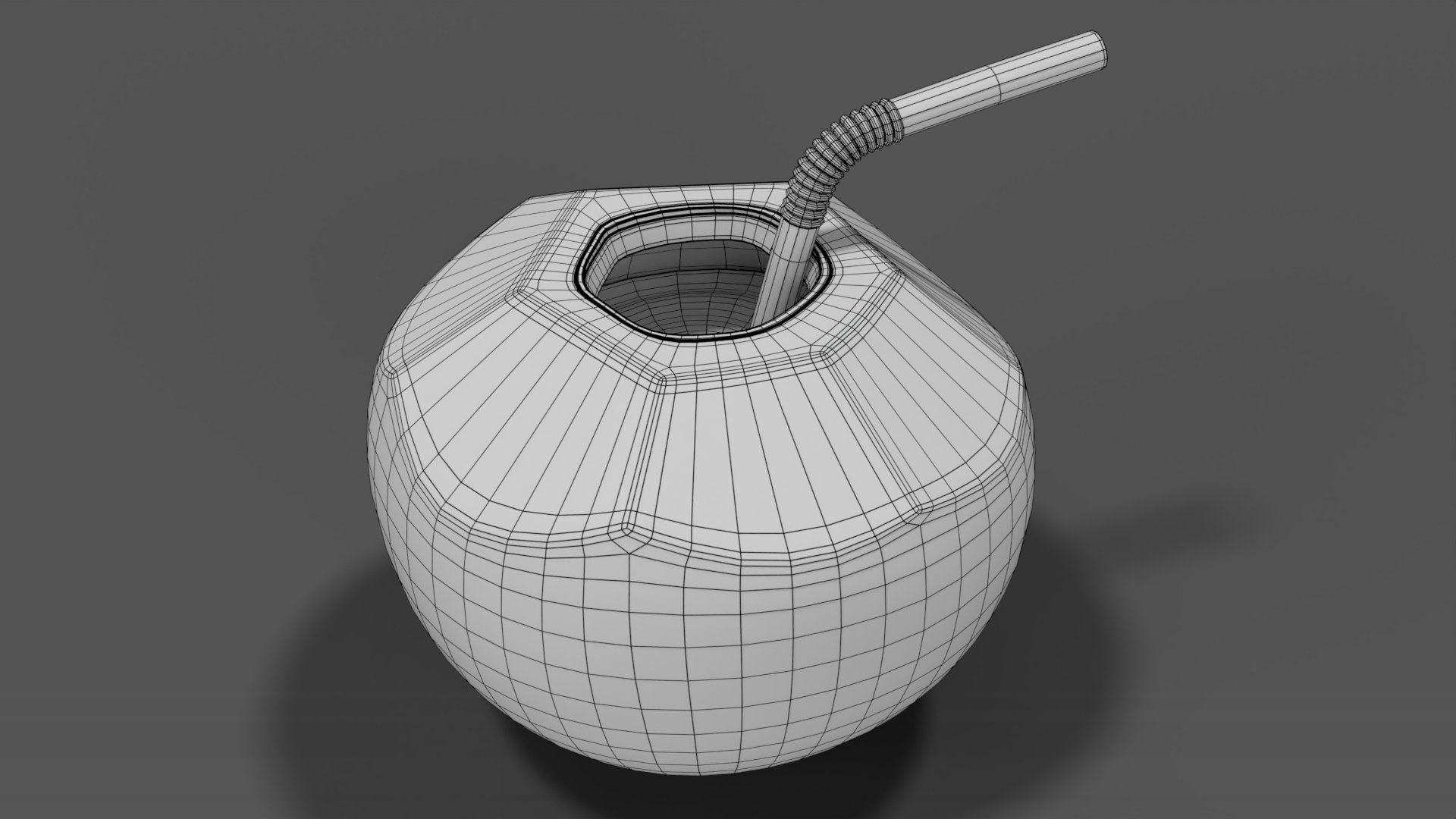 Young Coconut PBR 3D Model - TurboSquid 2309071