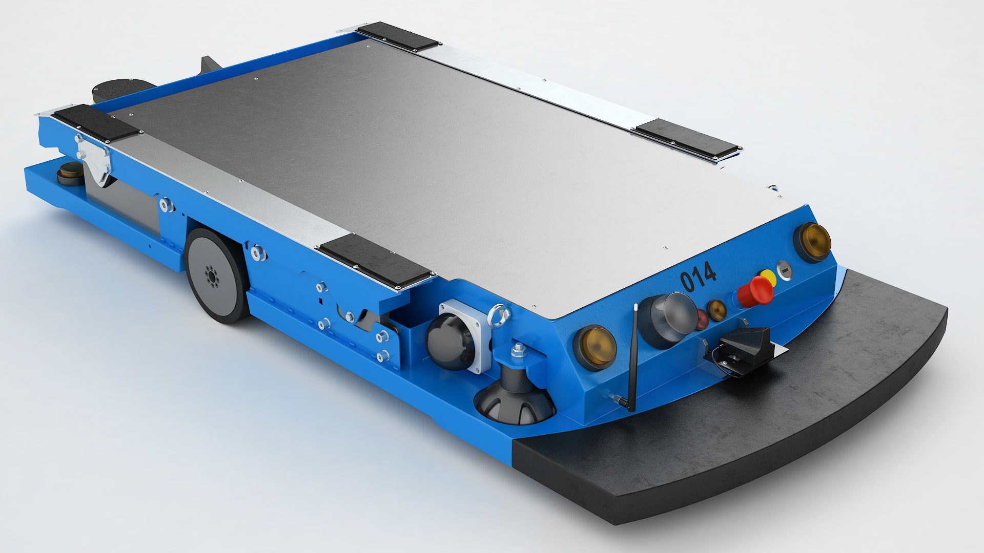 3D Industrial Smart Transport Robot 02 model - TurboSquid 2162434