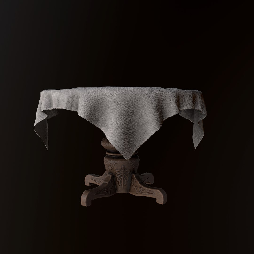 Pbr Ready Cloth Covered 3D Model - TurboSquid 1214247