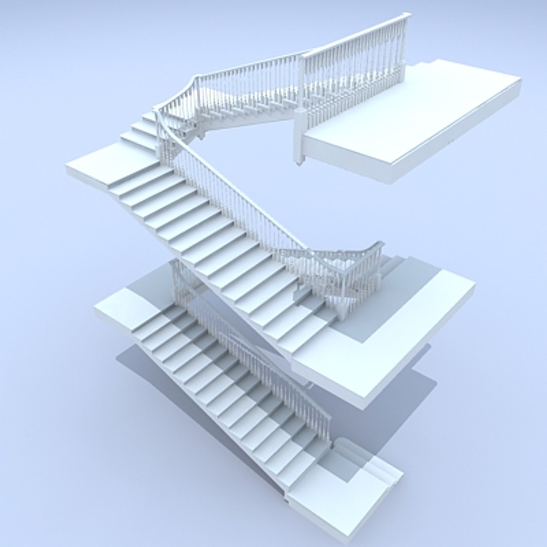 3d Max Staircase Grand
