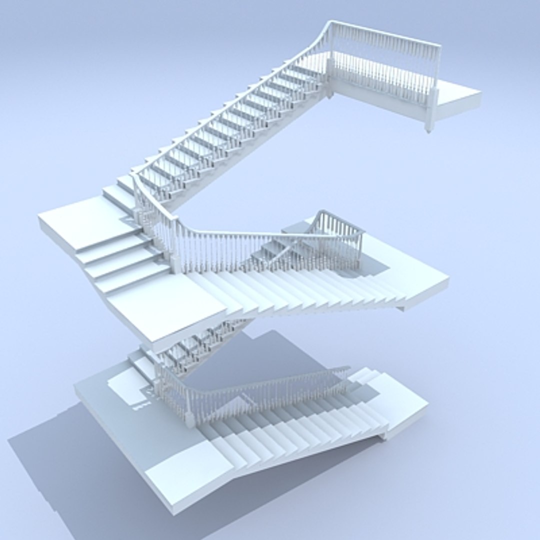 3d Max Staircase Grand