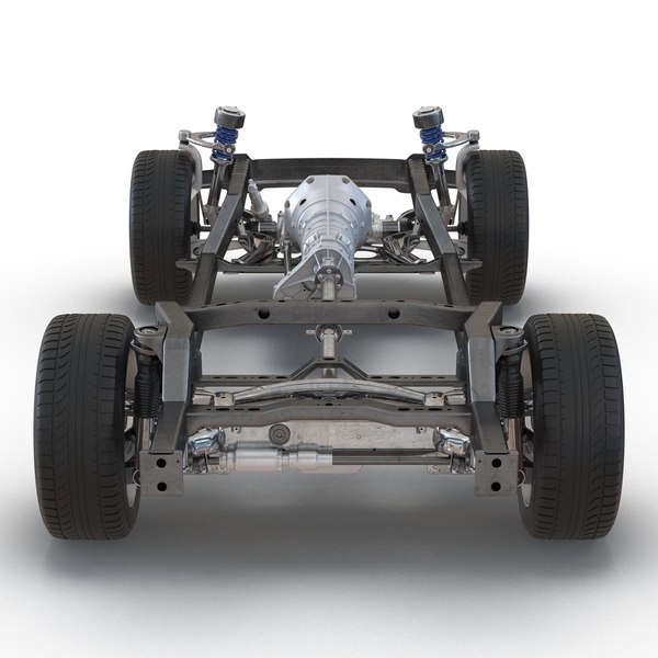 suv chassis frame 3 3ds