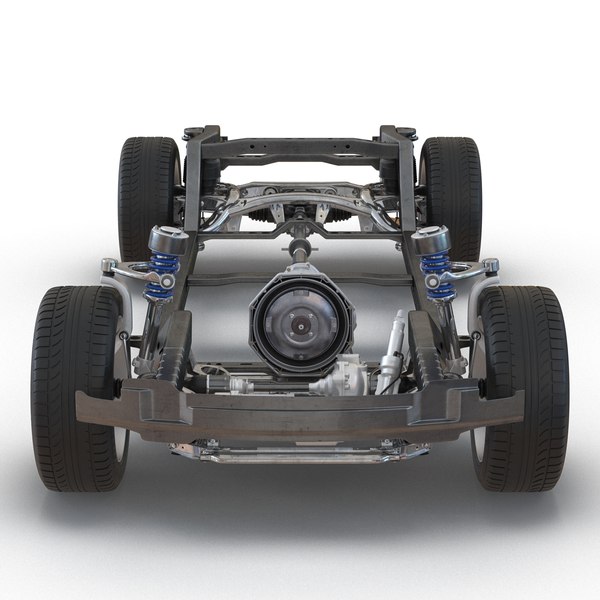 suv chassis frame 3 3ds