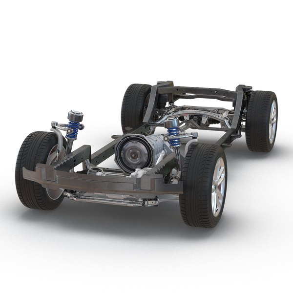 suv chassis frame 3 3ds