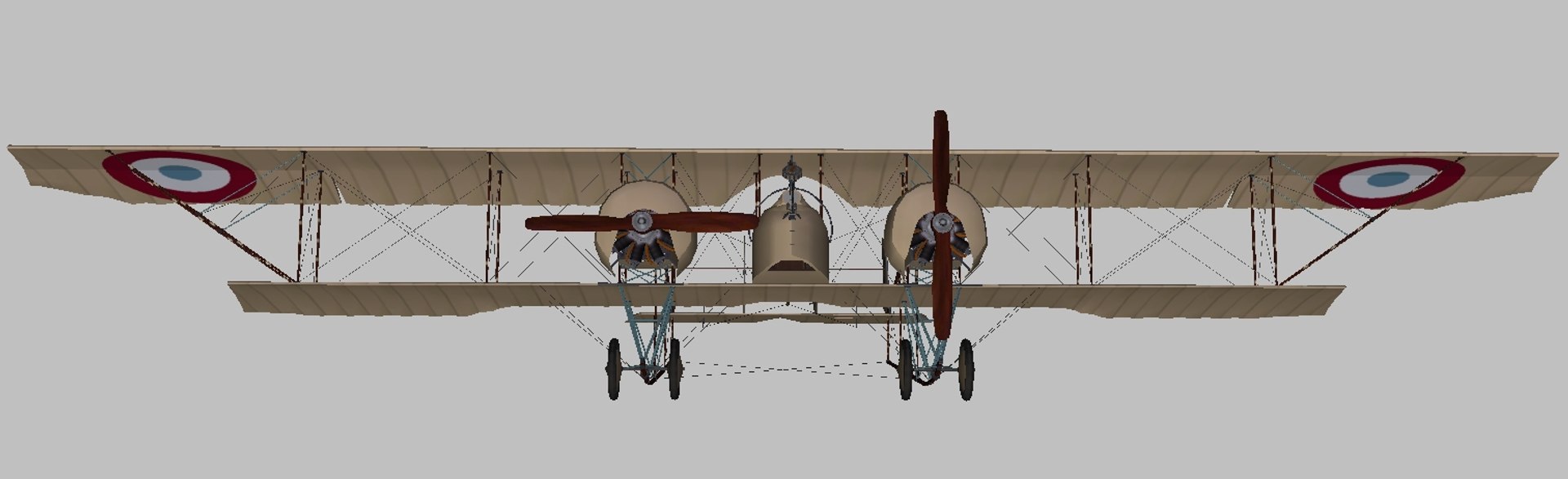 Caudron World War 3D Model - TurboSquid 1201965