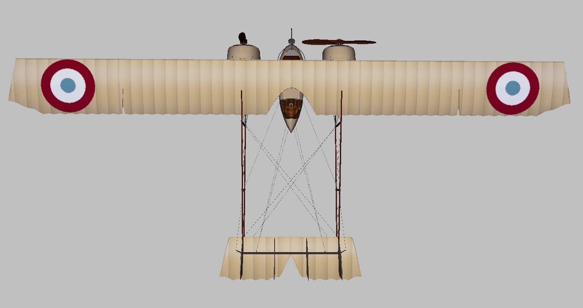 Caudron World War 3D Model - TurboSquid 1201965