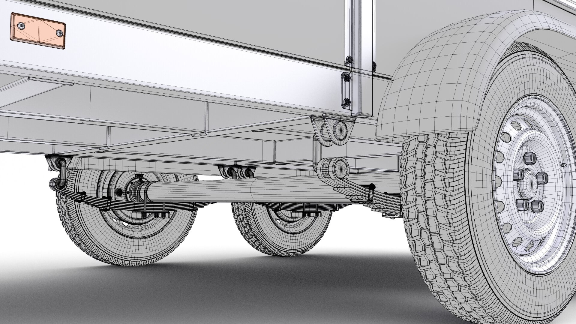 Realistic Trailer 3D - TurboSquid 1594980