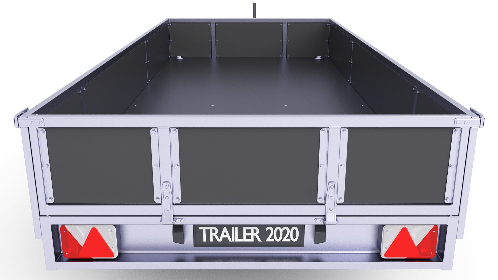 Realistic Trailer 3D - TurboSquid 1594980