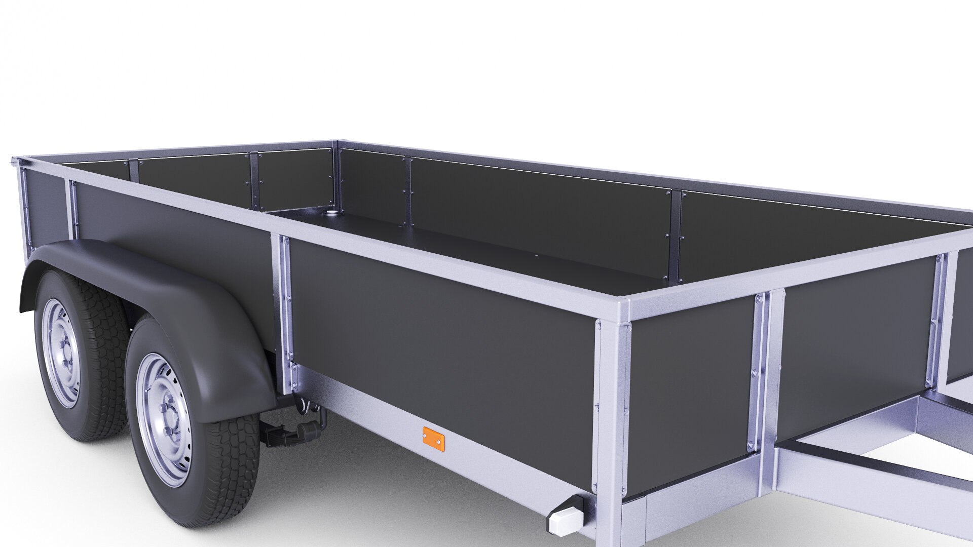 Realistic Trailer 3D - TurboSquid 1594980