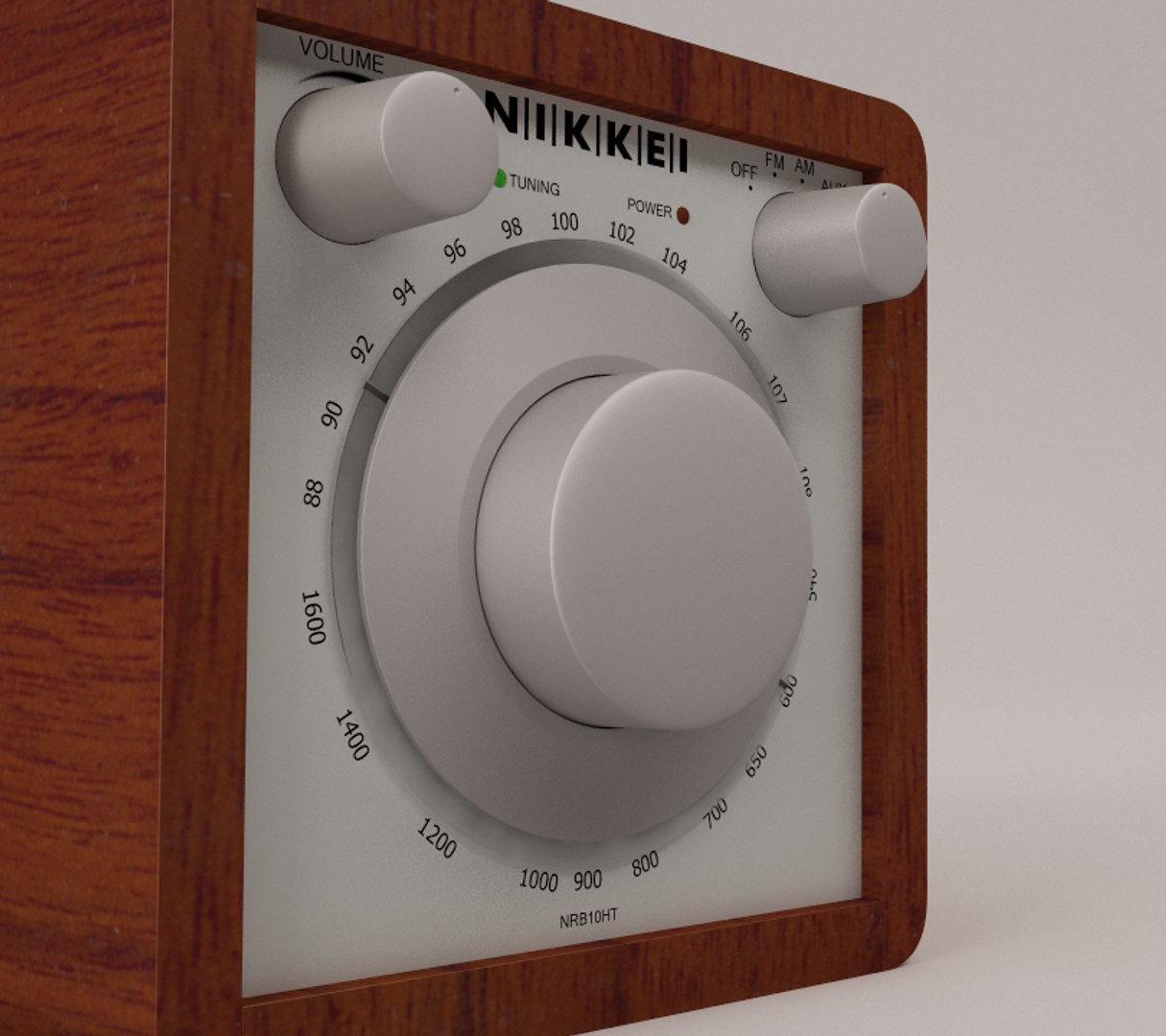 3d Radio Model