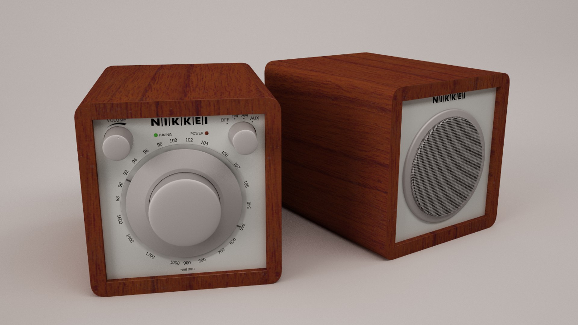 3d Radio Model