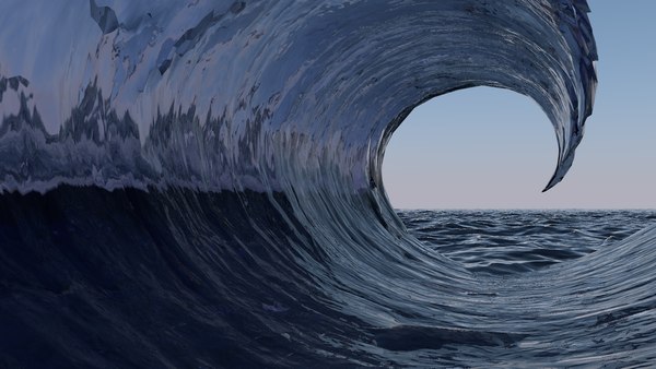 Waves 3D model - TurboSquid 1773957